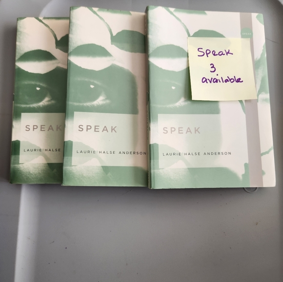 laurie halse anderson | Other | Book Speak Bundle Requirement | Poshmark